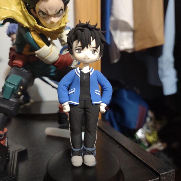 Anime Clay Figures, Game Clay Models, Cute Clay Models, Clay Dolls ...