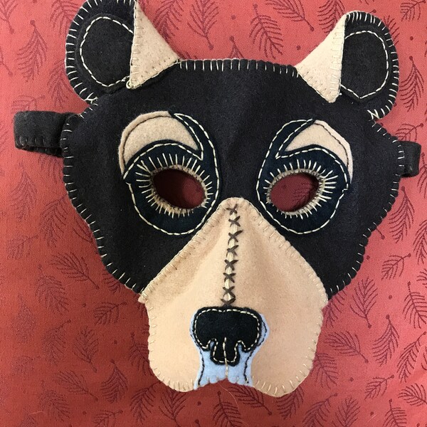 Bear Mask PDF Pattern - Etsy