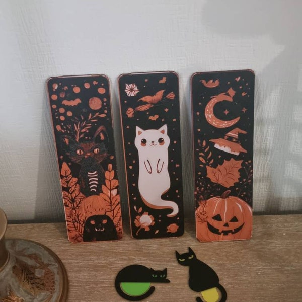 Cat Bookmark - Cat Bookmarks, Adorable Cats for Books, Pack of 5 ...