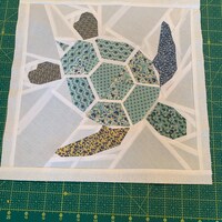 Turtle 2.0 Foundation Paper Piecing Pattern Swimming Hawaii Tropical ...