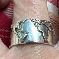 Bookshelf Ring in Sterling Silver Silver Bookshelf Ring Book - Etsy Canada