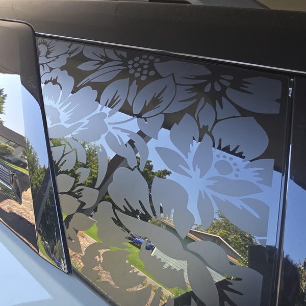 Floral Flowers Rear Side Window Decals for 2021+ Ford Bronco Sport - Etsy