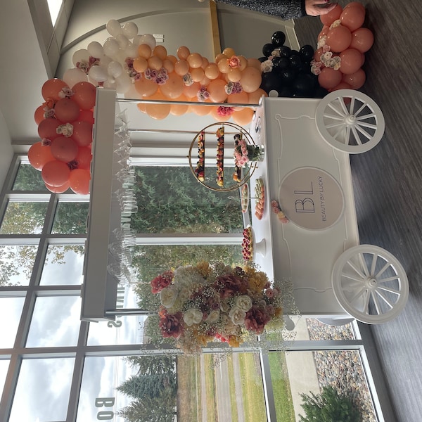 Custom Double Sized Cart With Bespoke Text. 1.5m Wide and 2.1m Tall - Etsy