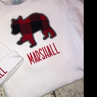 Baby Bear Applique, BEAR Silhouette Applique Design,baby Bear ...