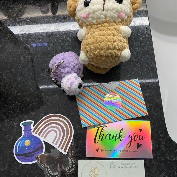 Mystery Plushie Box! Crochet Handmade Plushies Surprise Box/bag - Etsy