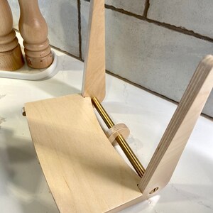 Small Tabletop Book Stand Simple Storage for Home or Office | Etsy