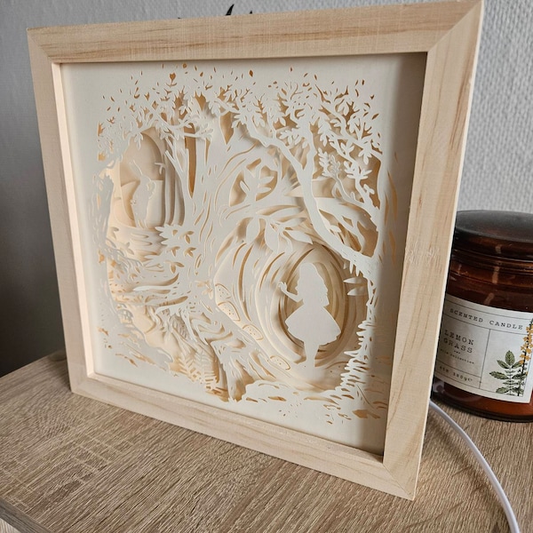 Paper Lantern Nativity of Jesus - Paper Cut Lamp for Christmas ...