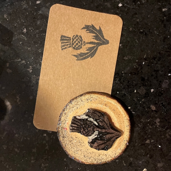 Seashell Ink Stamps, Shell Printing Block, DIY Eco Recyclable Wrapping ...