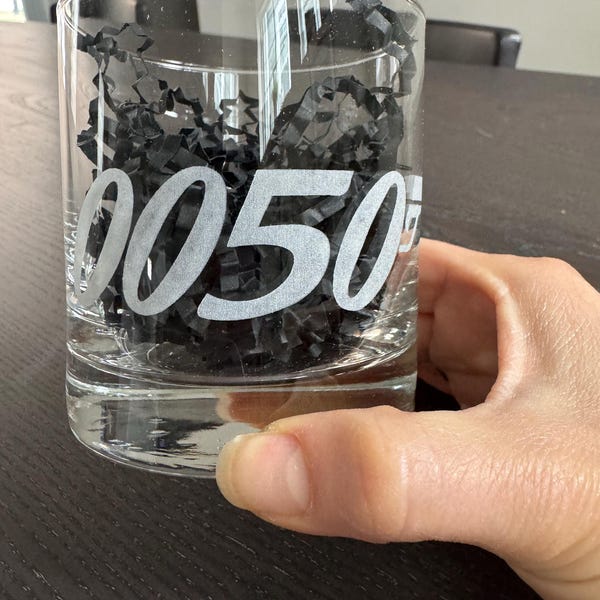 Police Engraved Whiskey Glass, Police Officer Gift, Thin Blue Line, Law ...