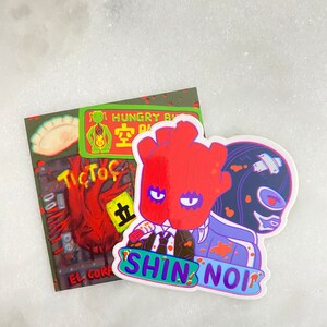 Dorohedoro Shin X Noi Die Cut Vinyl Sticker - Etsy
