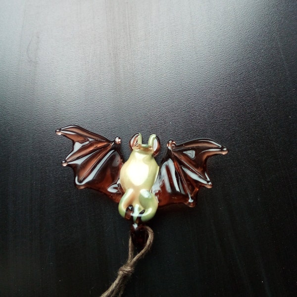 Standing Glass Bat - Etsy