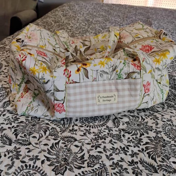 Easy Duffle Bag - Digital Sewing Pattern (PDF), Video Tutorial Included ...