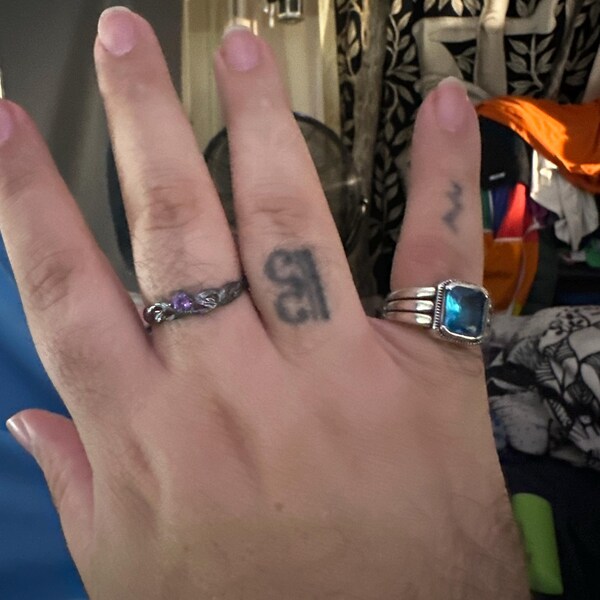 Ethereal Fantasy Wedding Rings Set for Women, Elven Bridal Set ...