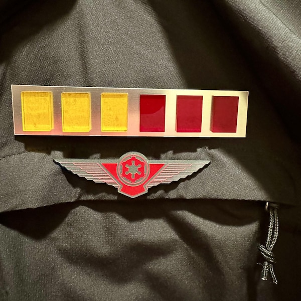 Star Wars Rebel Captain Rank Insignia Command Cassian Andor Rogue One ...
