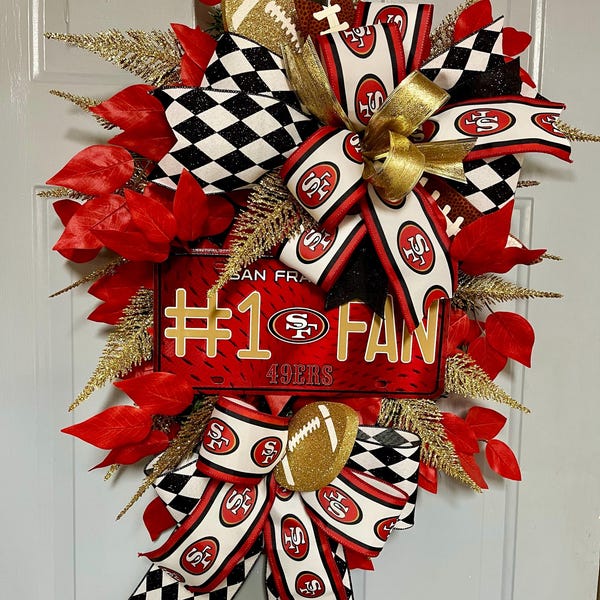 San Francisco 49ers NFL #1 Fan Metal License Plate - Etsy