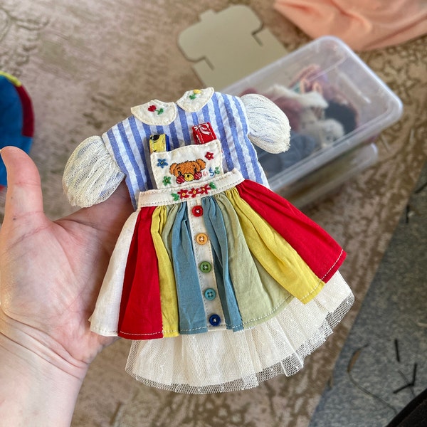 Blythe Dressdoll Dress For Blythe 16 Bjd Dressblythe Costume Obitsu22obitsu24 Set Of 2