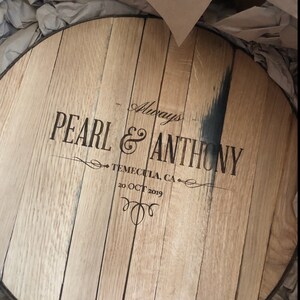 Clock Add on for Barrel Head or Guestbook | Etsy