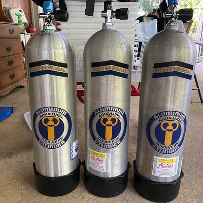 JAWS Aqua-lung Scuba Tank Decals - Etsy