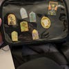 Pin Belt Bag - Ita Bag, Pin Display Bag, Clear Pocket Display Bag, Pin ...