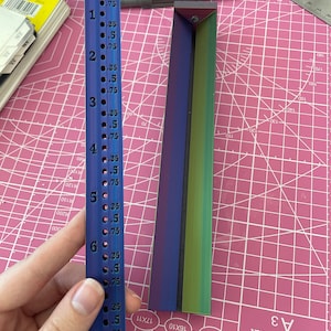 8.5 Bookbinding Tool Set Signature Punch Guide T-spacers Corner Miter ...