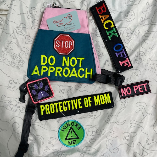 Vest (select Your Size), STOP Do Not Approach, Light Weight Sd Style ...