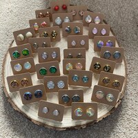 Love Heart Cabochons, Sweet Heart Valentines 19mm Flat Back Heart ...