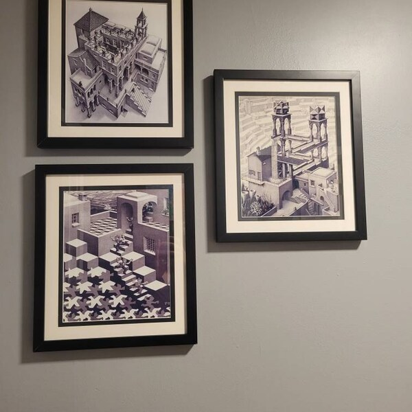 MC Escher Relativity Poster Print - Etsy