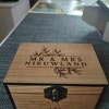 Custom Personalized Wooden Keepsake Box Gift for Him, Her, Boyfriend ...