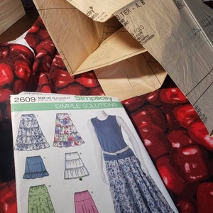 Uncut Simplicity 8134 Sewing Pattern Great Summer Wrap Front | Etsy