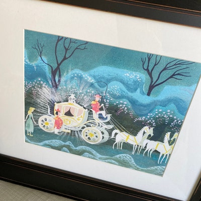 Mary Blair Cinderella's Castle Concept Art disney - Etsy
