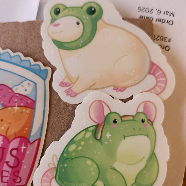 Cursed Boba Stickers Series 1 - Cheese Balls - Mozzarella Pearls ...