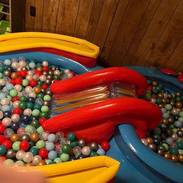 Black Ball Pit, Soft Play Equipment, Baby Ball Pool, Activity Toy ...