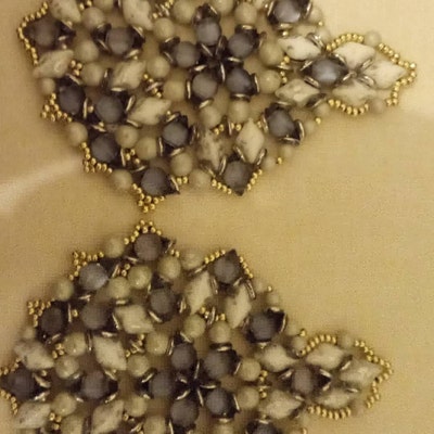 Iris Bracelet TUTORIAL With Iris Duo Beads, Zoliduo Beads, Round Beads ...