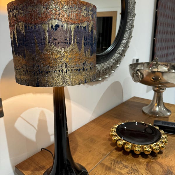 HANDMADE BESPOKE LAMPSHADE Made With Strawberry Thief Natural Cream ...