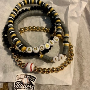 Personalized Sports Bracelets - Etsy