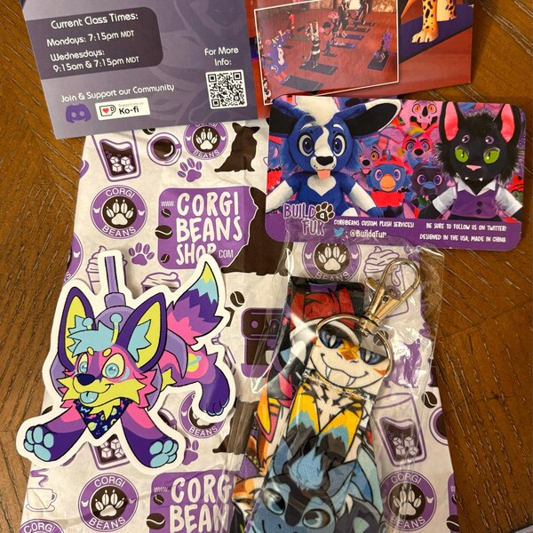 Synthwave Protogen Fursona Pin - Etsy