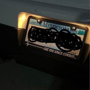 Swordfish See You Space Cowboy License Plate Frame Free Shipping ...