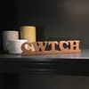Wooden Croeso Sign, Welsh Signs, Handmade Gifts, Welsh Gifts, Welsh ...