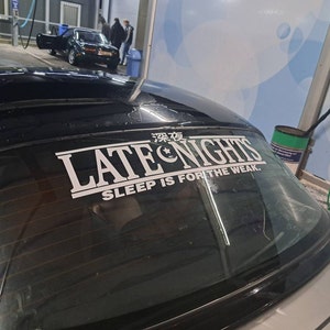 Midnight Memories JDM Car Sticker for Your Windshield or Rear Window - Etsy