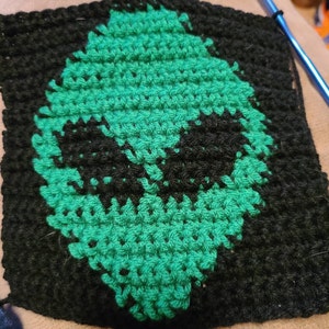 Semicolon Washcloth Crochet Pattern, Single Crochet SC Graph ...