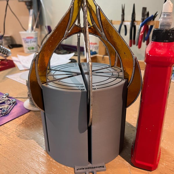Stained Glass Spinner Jig Fixture - Etsy