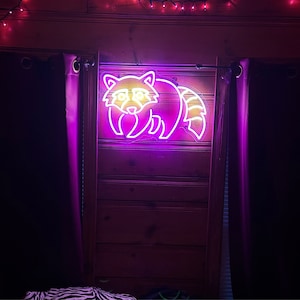 Baphomet Neon Sign, Gothic Dark Led Decor, Black Goat Led Light, Satan ...