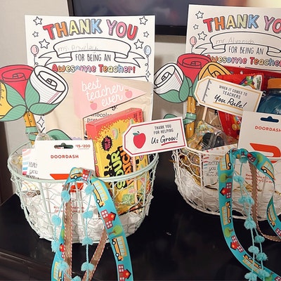 Teacher Appreciation Week Printable Teacher Appreciation Gift Thank You ...