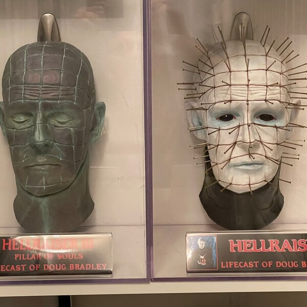 Pinhead Pillar of Souls Hellraiser Wall Hanger Made From Life Cast / Bust / Horror Art / Movie ...