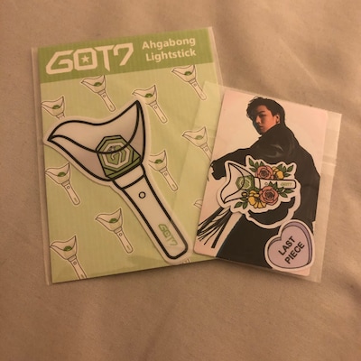 GOT7 Ahgabong/lightstick Die-cut Sticker IGOT7, Ahgase, Kpop Lightstick ...