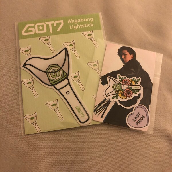 GOT7 Ahgabong/lightstick Die-cut Sticker - IGOT7, Ahgase, Kpop ...