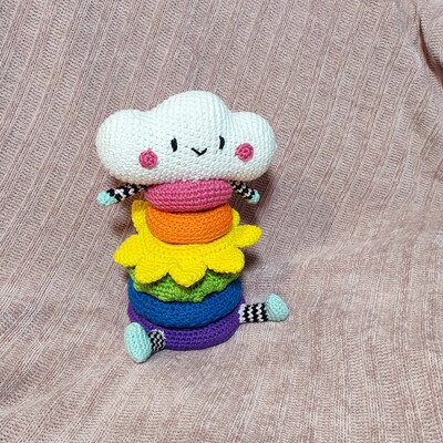 Cloud Stacking Toy PDF Pattern, Crochet, Amigurumi - Etsy