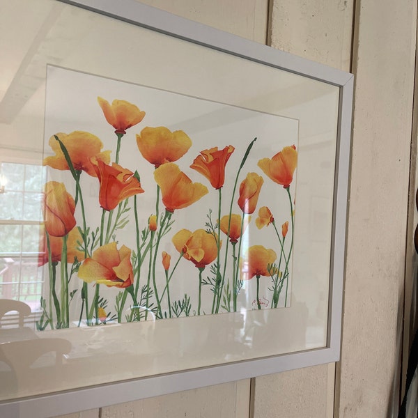 Monarch Butterfly Art Print From Watercolor Painting by Cheryl Casey - Etsy