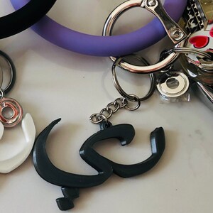 Personalized Arabic Calligraphy Keychain Custom Name 3D Printed ...