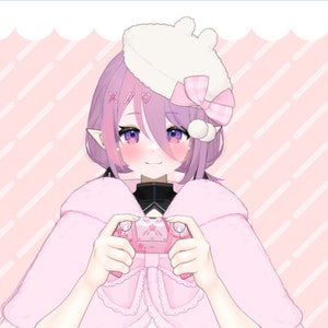 Vtuber Asset Rigged Sweetheart Apron - Etsy